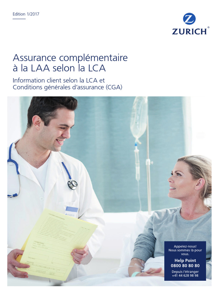 Cga Assurance Complementaire Laa 2017 | PDF