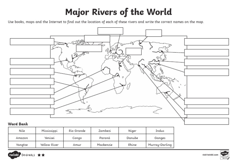 Rivers-of-World-Questions | PDF