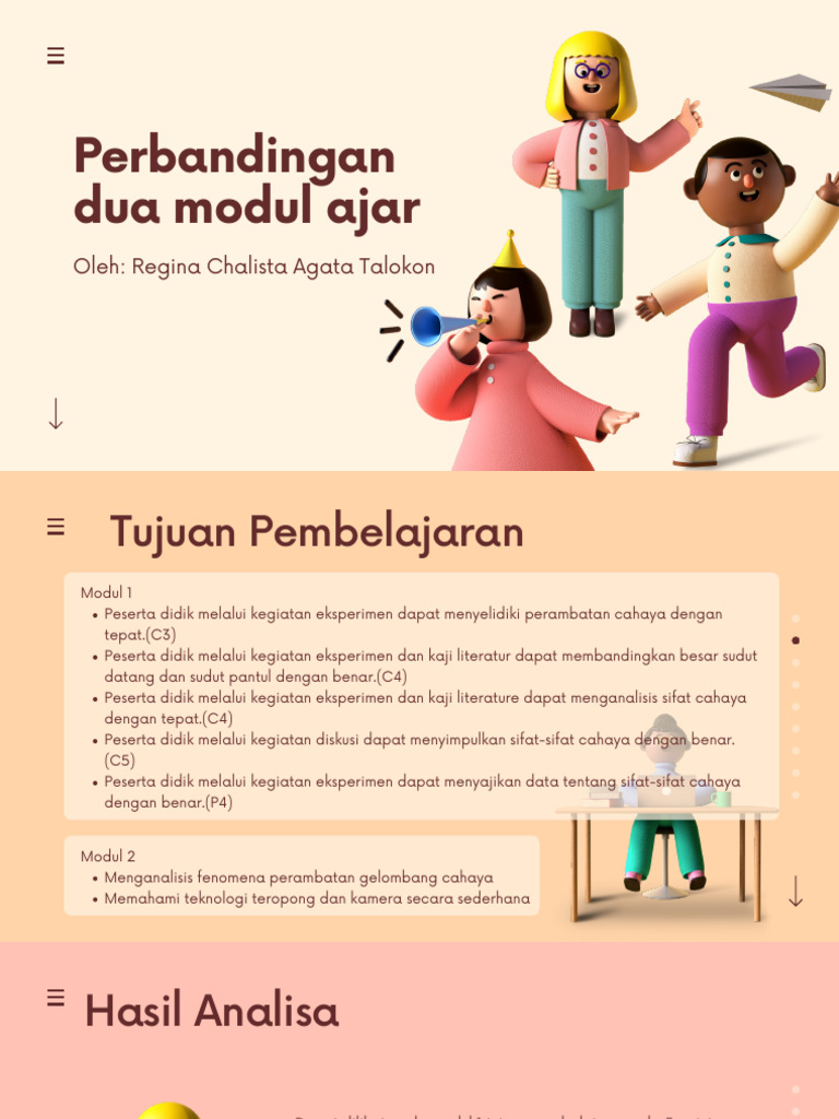 Analisis Dua Modul Ajar | PDF