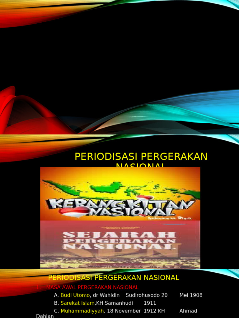 Pergerakan Nasional | PDF