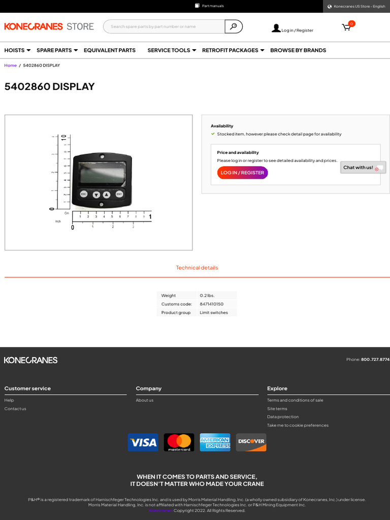 DISPLAY - Konecranes US Store - English | PDF