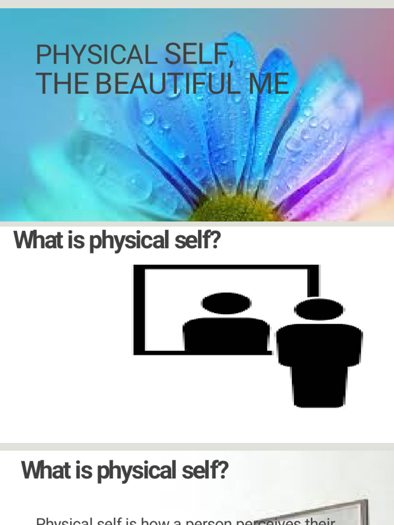 physical self, beautiful me | PDF