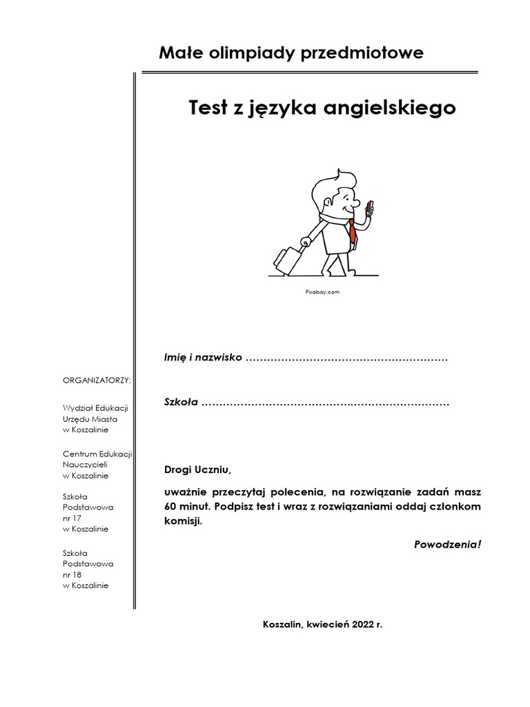 Mała Olimpiada | PDF