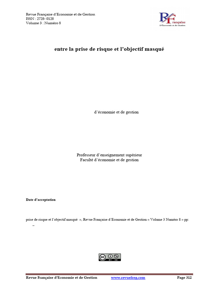 Les Exigences de Fonds Propres Et Le Comportement Des Banques Entre La ...