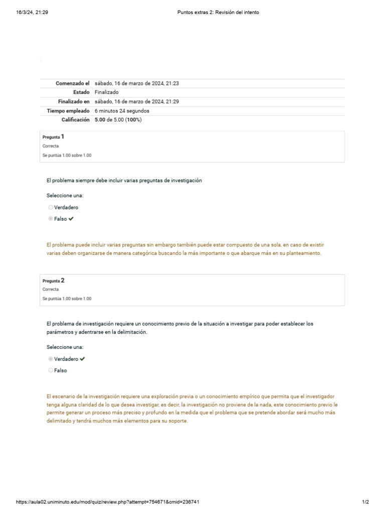 Puntos Extras 2 - Inestigacióni - Semana2 - Anthuan | PDF