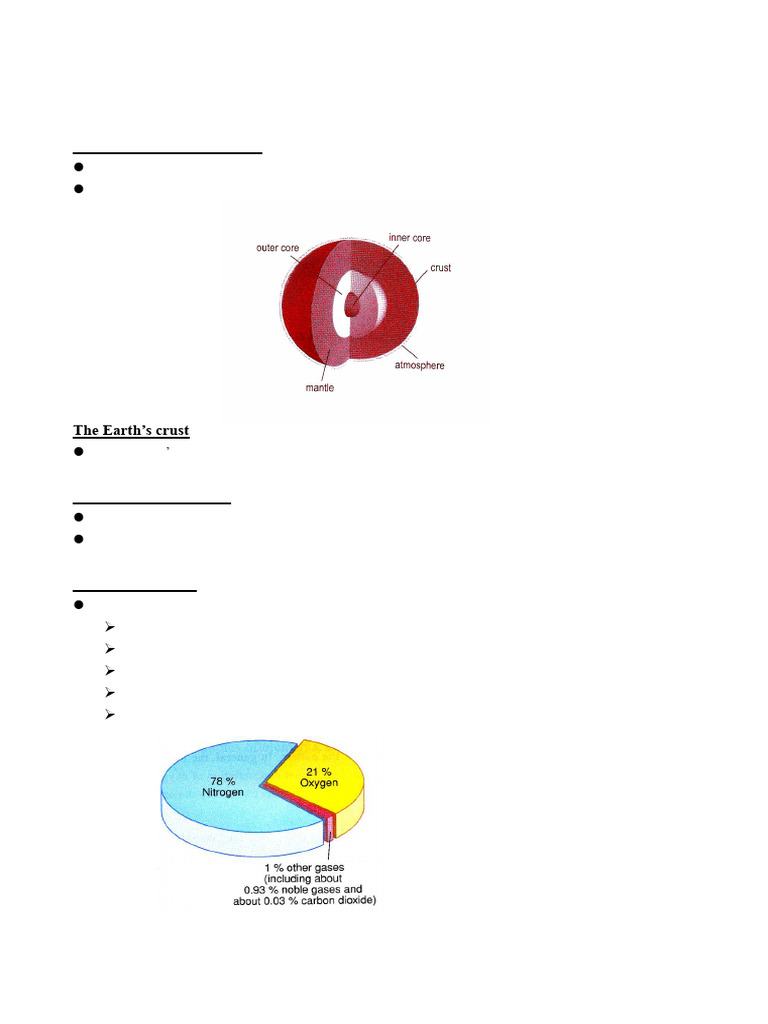 S3 Science (Chemistry) Chapter 2 Note | PDF | Atmosphere Of Earth | Oxygen