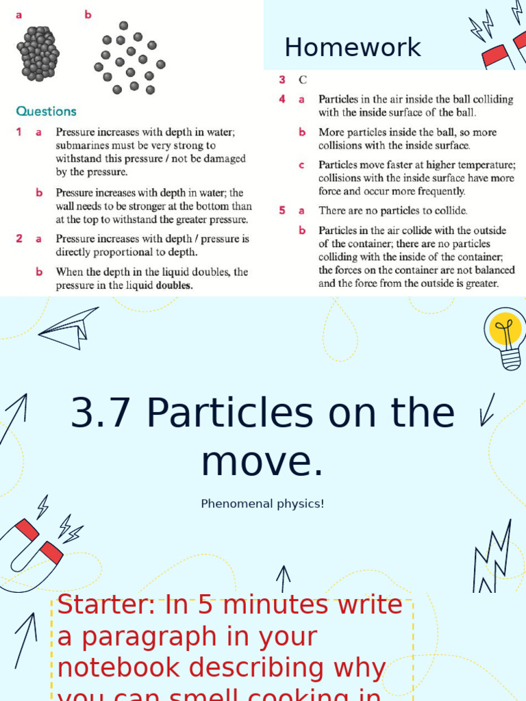 3.7 Particles On The Move 2024 | PDF