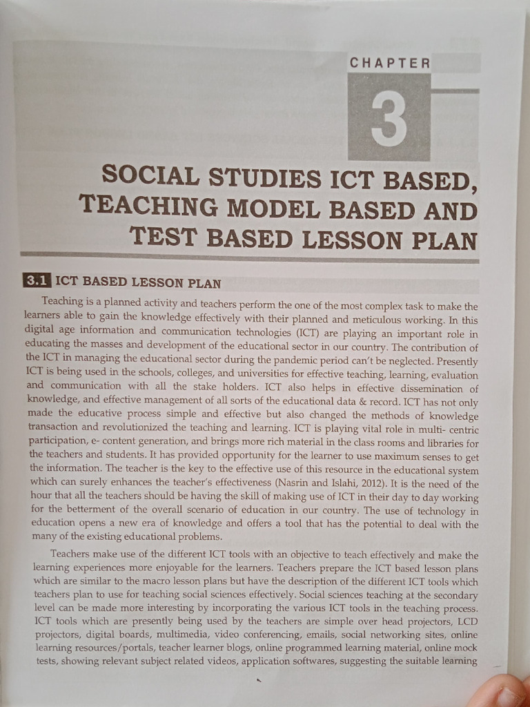 Chapter 3 S.S.T | PDF