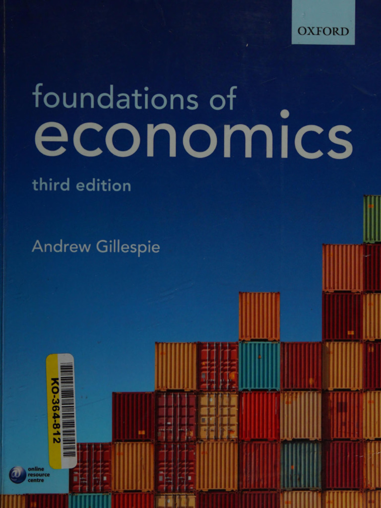 Foundation of Economics | PDF