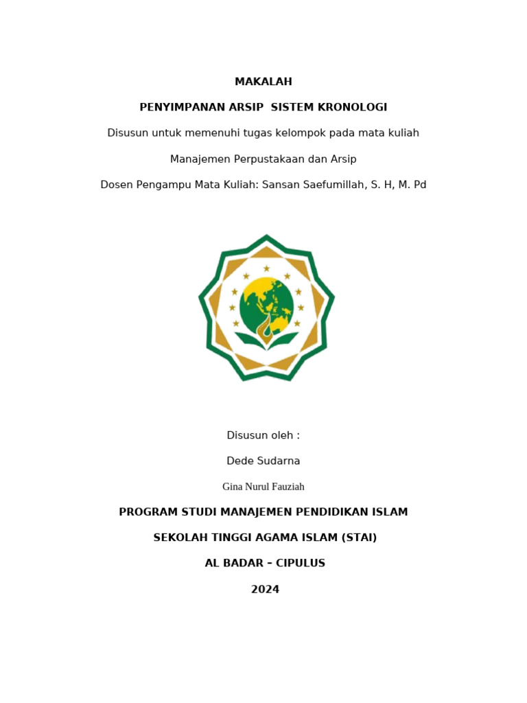 MAKALAH PK Sansan | PDF