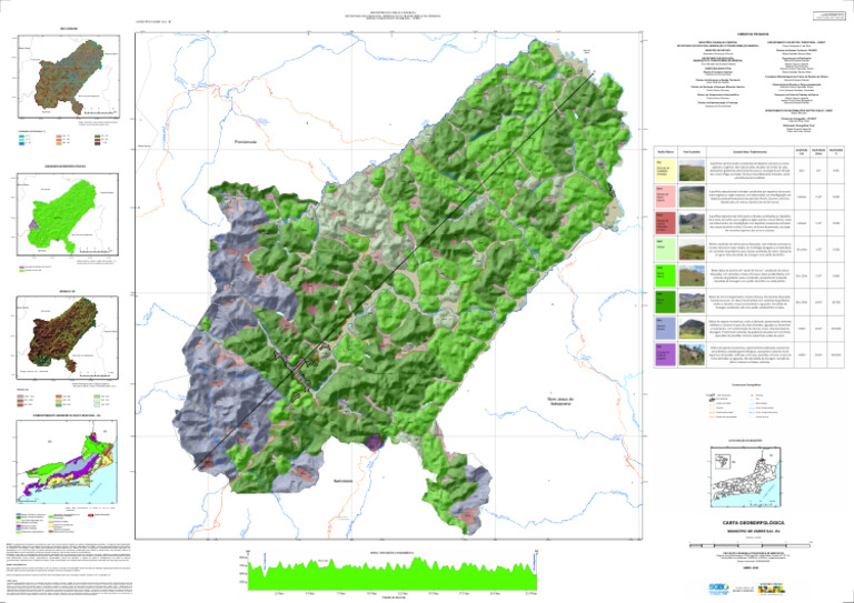 Mapa Varre Sai Rj Geomorf | PDF