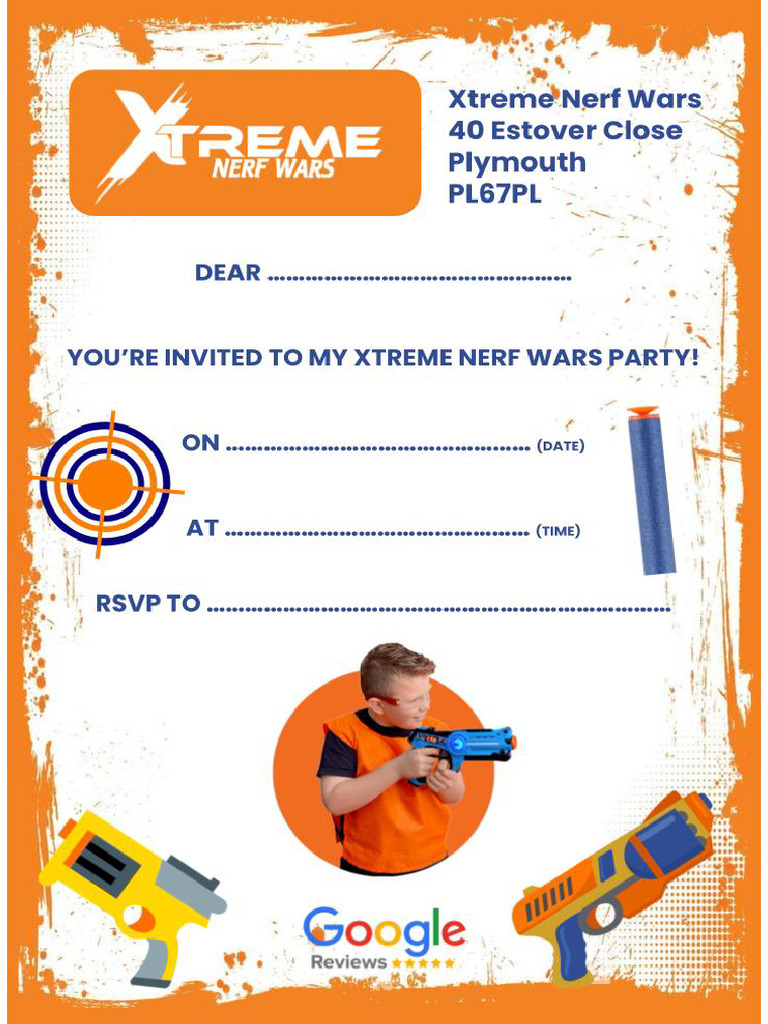 NERF-INVITE | PDF