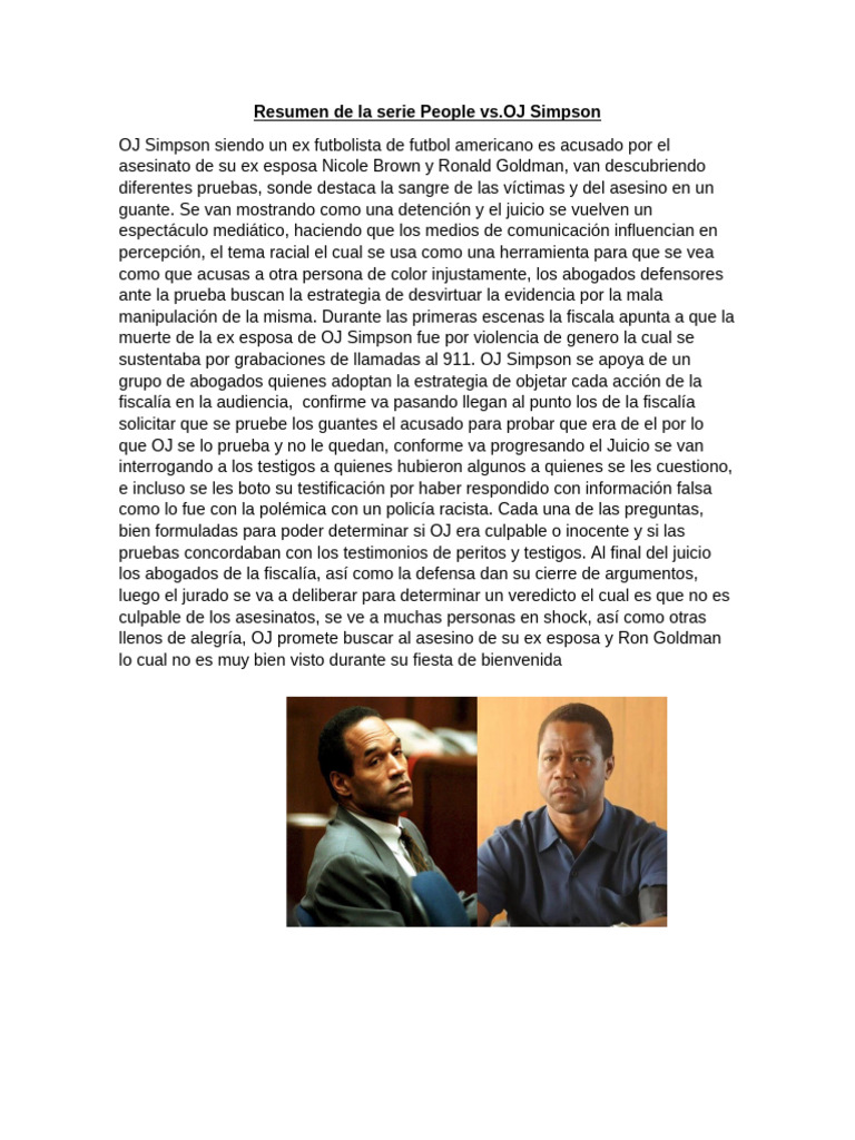 OJ Simpson | PDF