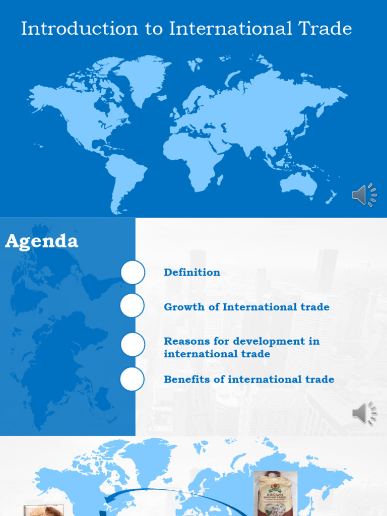 Introduction To International Trade: Infographic Style | PDF