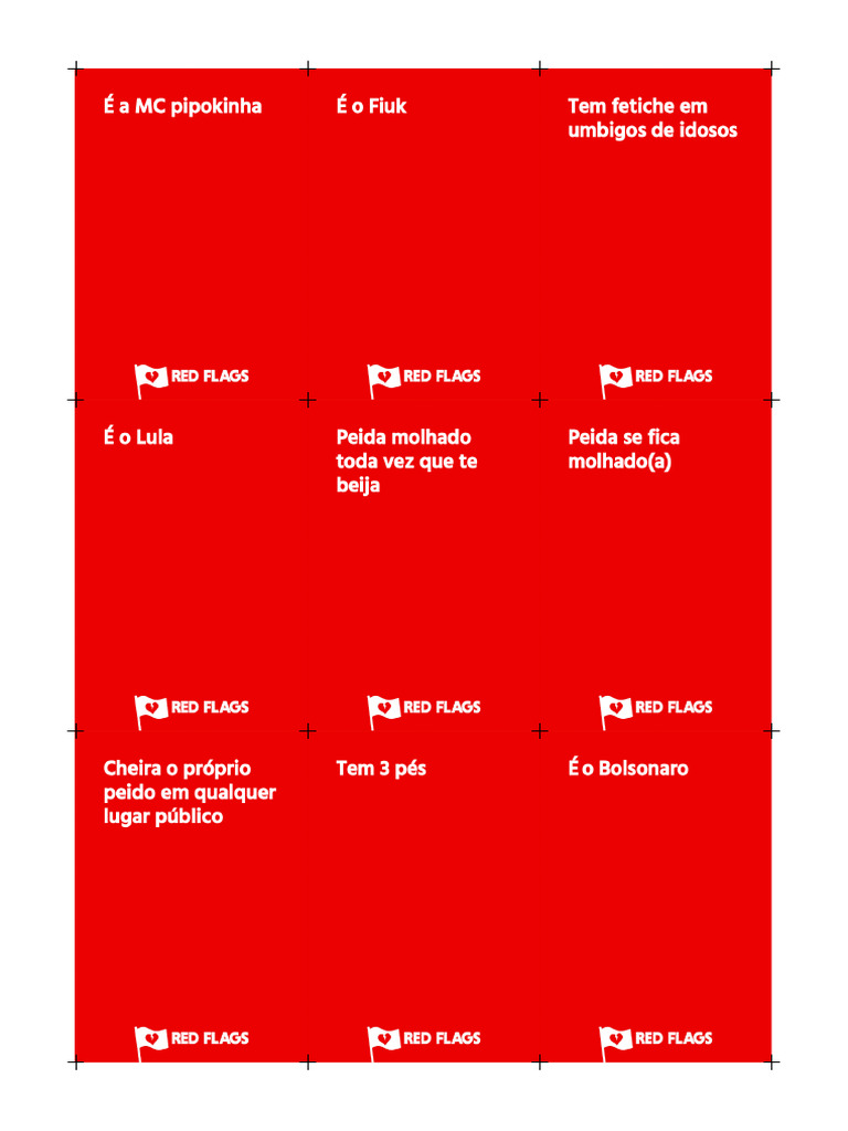 Red Flags - Arquivo Final | PDF