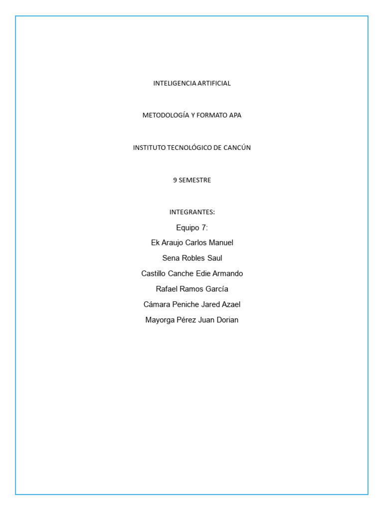 Equipo 7 - Metodologia-Apa | PDF