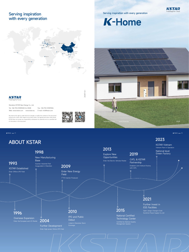 2024 KSTAR Residential Brochure - EN - V2.1 | PDF | Photovoltaics | Alternating Current
