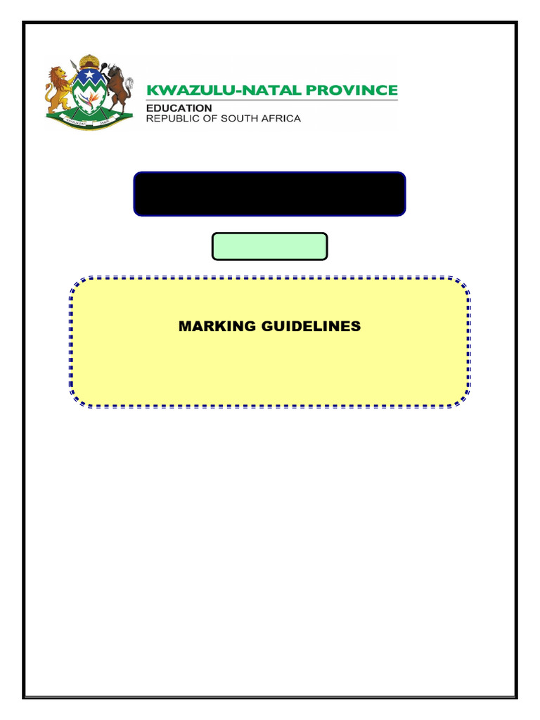 English HL P2 September 2024 Grade 12 Final Memo | PDF