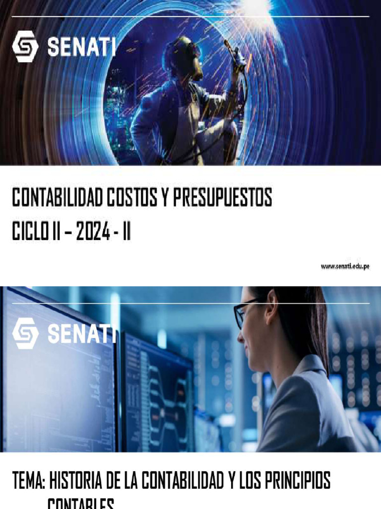 La Contabilidad y Pcga-1 | PDF