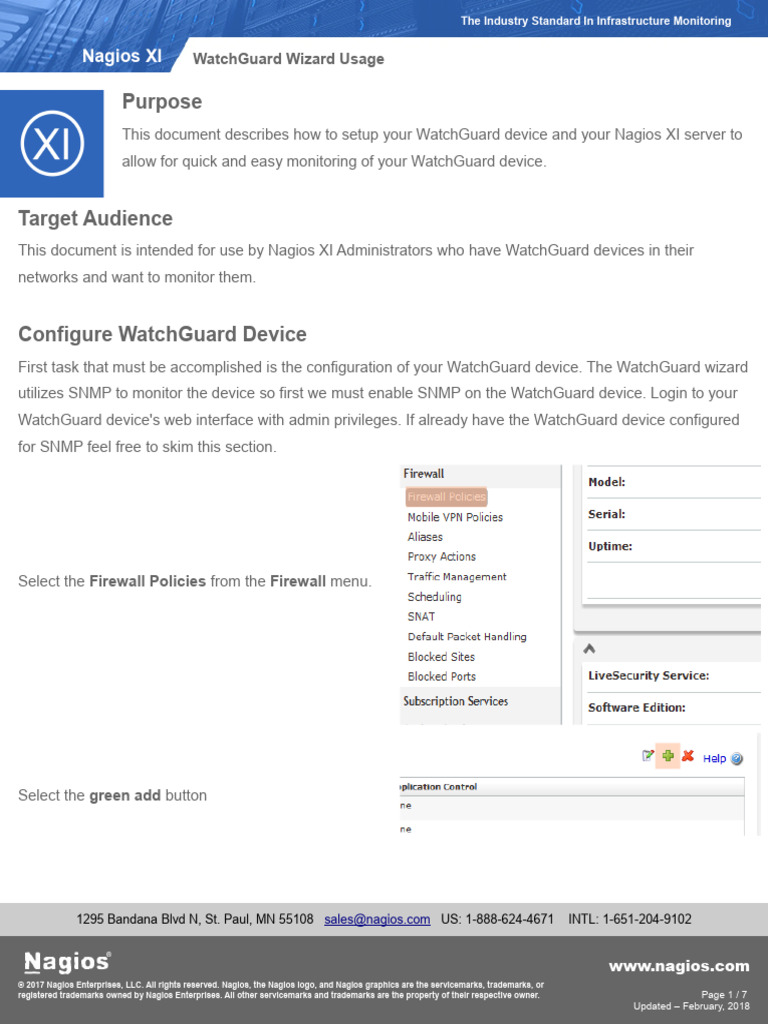 Watchguard Wizard Usage | PDF