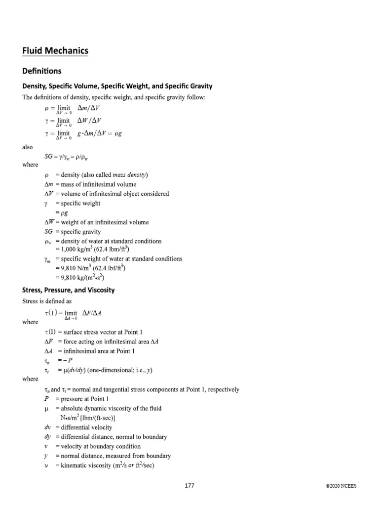 Fluid Mechanics Fe Pdf