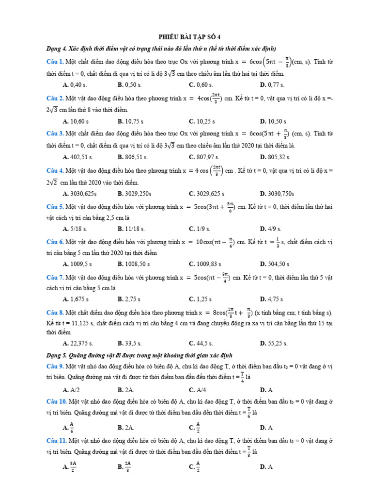 No4 - Dai Cuong Dao Dong Co | PDF
