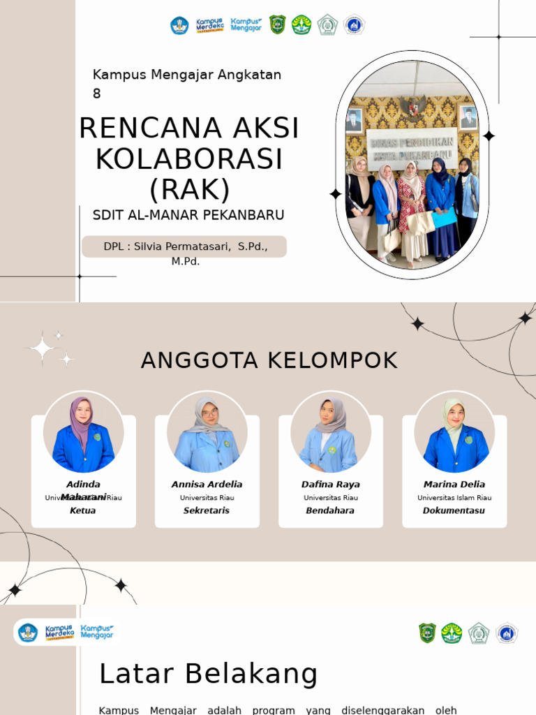Rencana Aksi Kolaborasi (Rak) | PDF