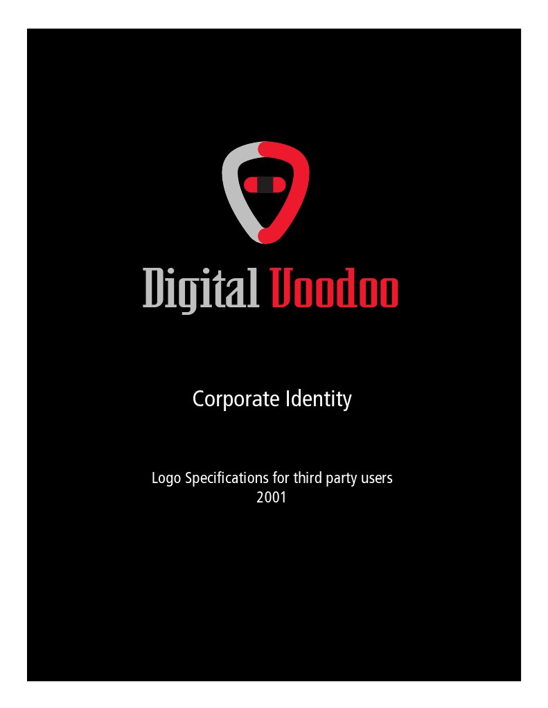 Digital Voodoo Logo Specifications | PDF