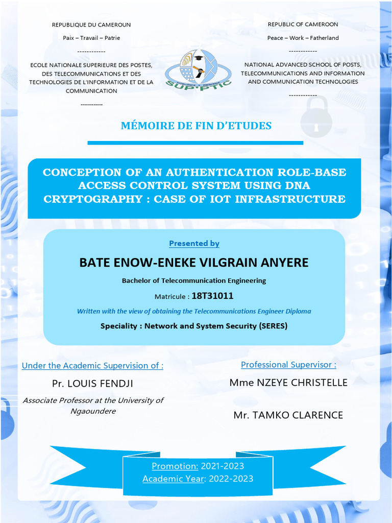 Conception of An Authentication Role-Base Access Control System Using Dna Cryptography | PDF