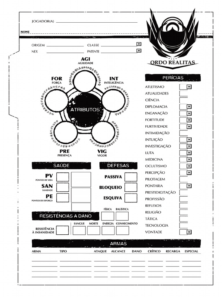 Ficha Gina AOP | PDF