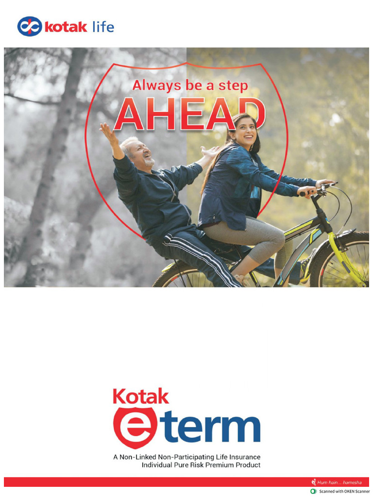 Kotak e Term Plan Brochure | PDF