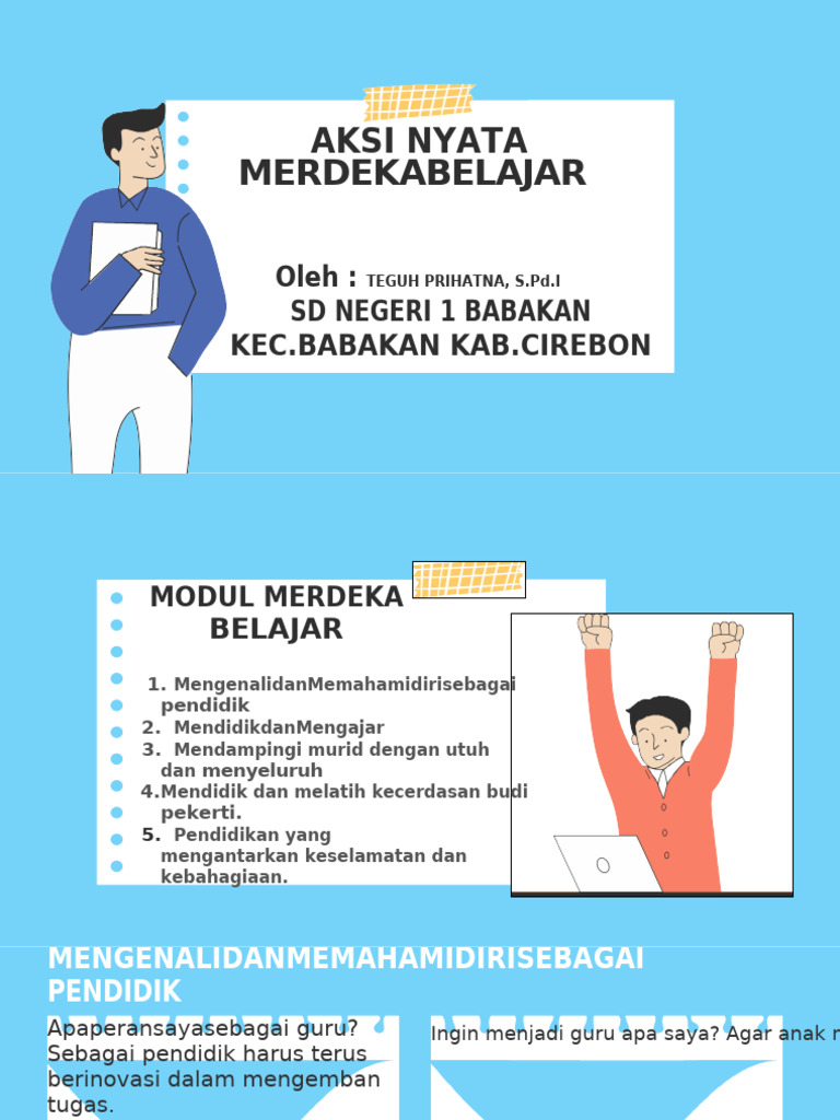Aksi Nyata Merdeka Belajar | PDF | Indonesia | Indonesian People