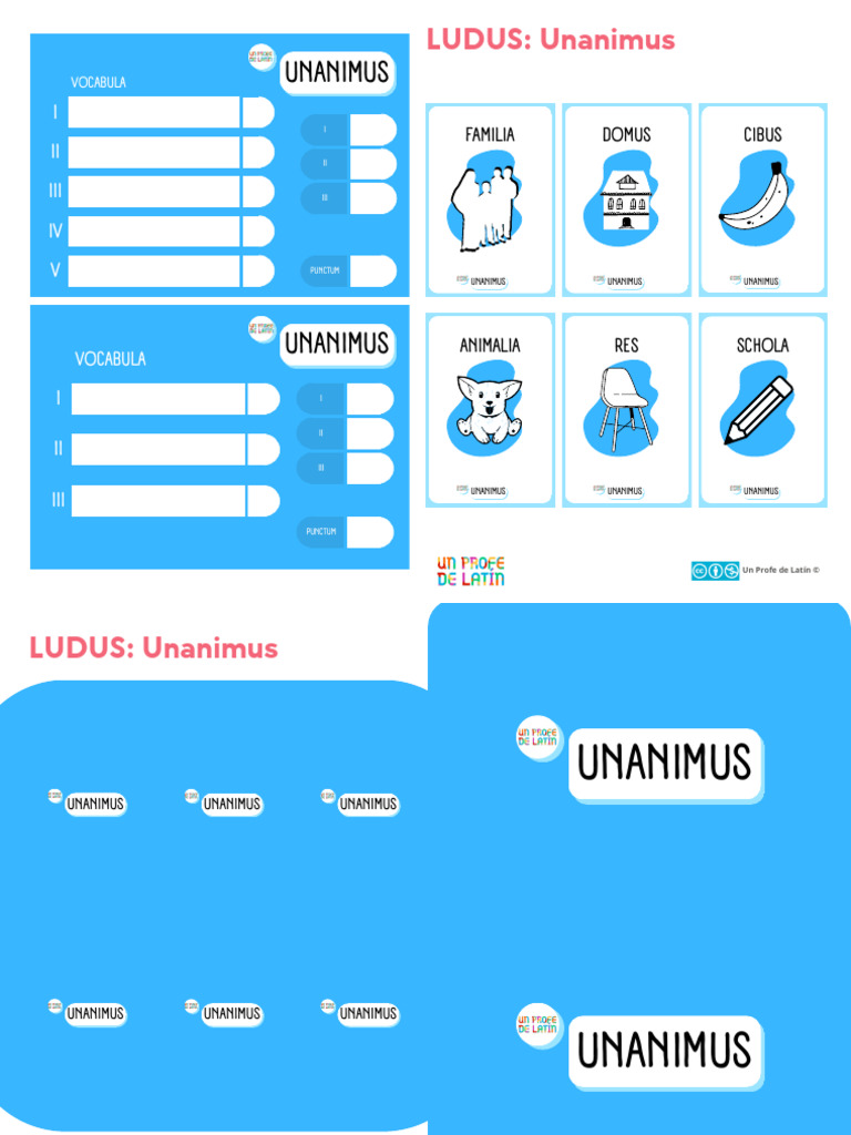 Ludus - UNANIMUS | PDF