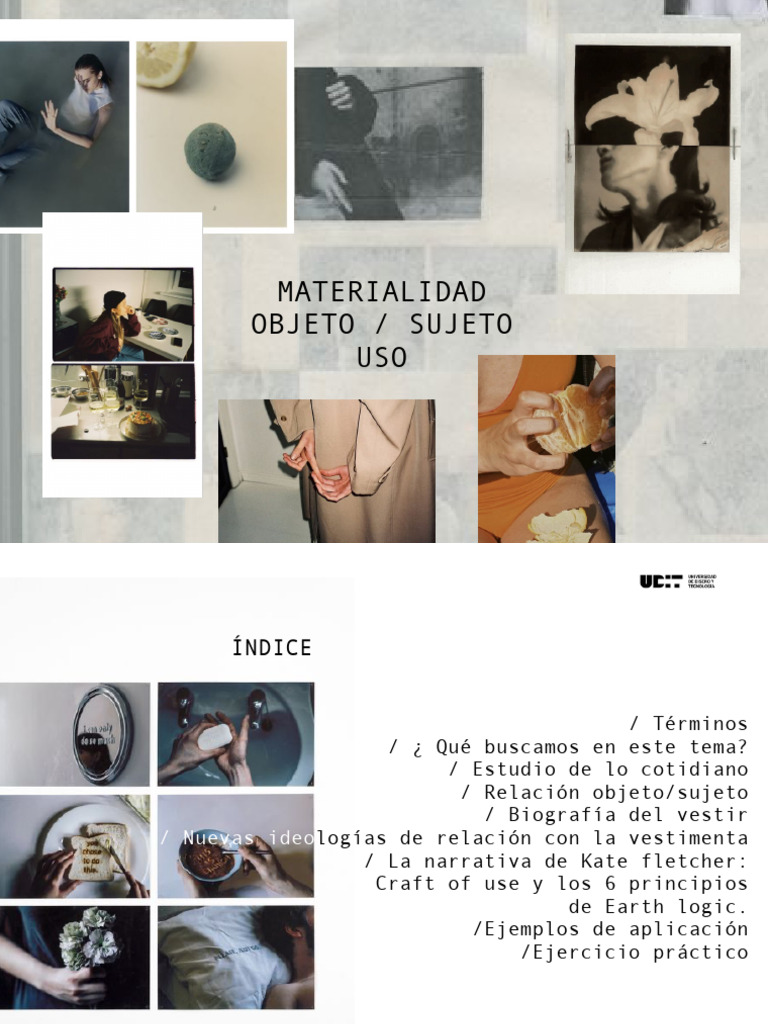 Clase Relacion Materialidad Sujeto Objeto | PDF