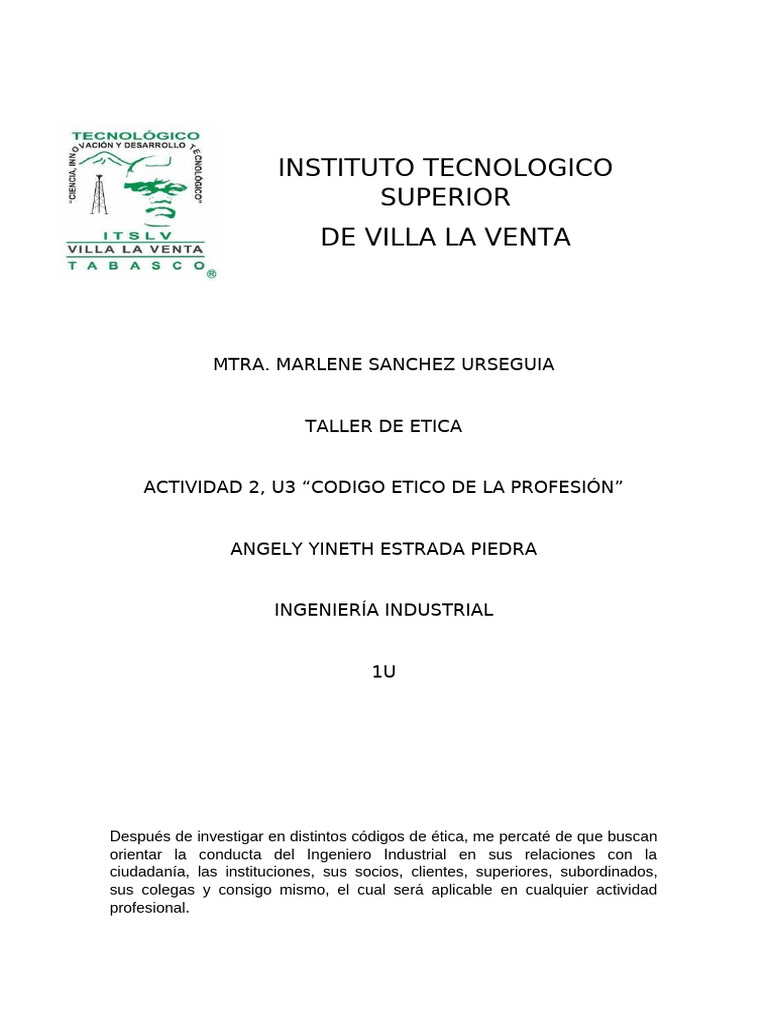 CODIGO.PROFECIONAL_ACT2.U3 | PDF