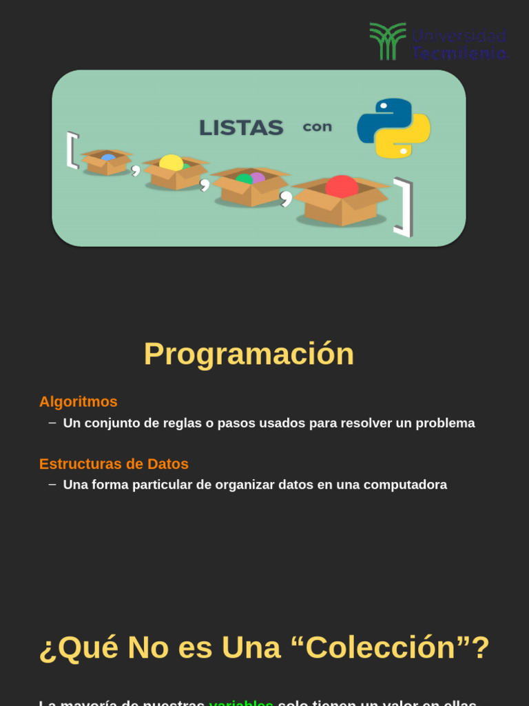 Listas Python | PDF