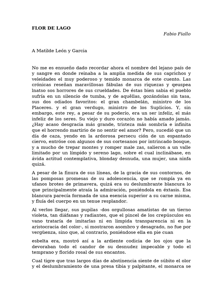 3 - Flor de Lago | PDF