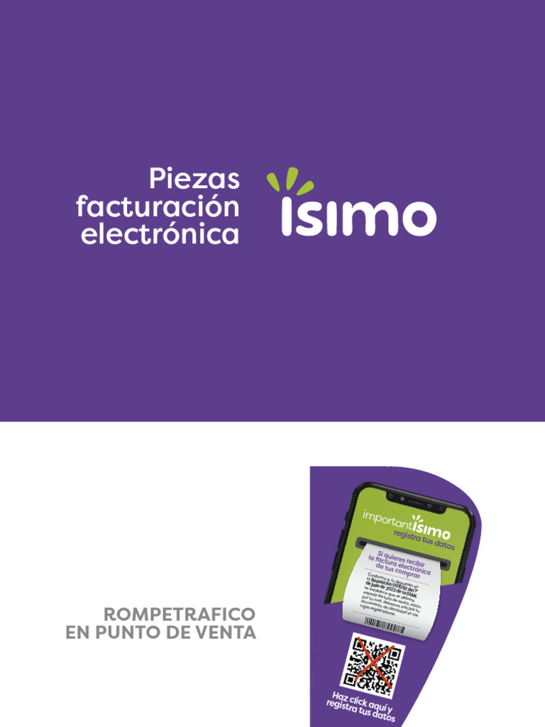 Presentacion Factura Electronica ISIMO | PDF