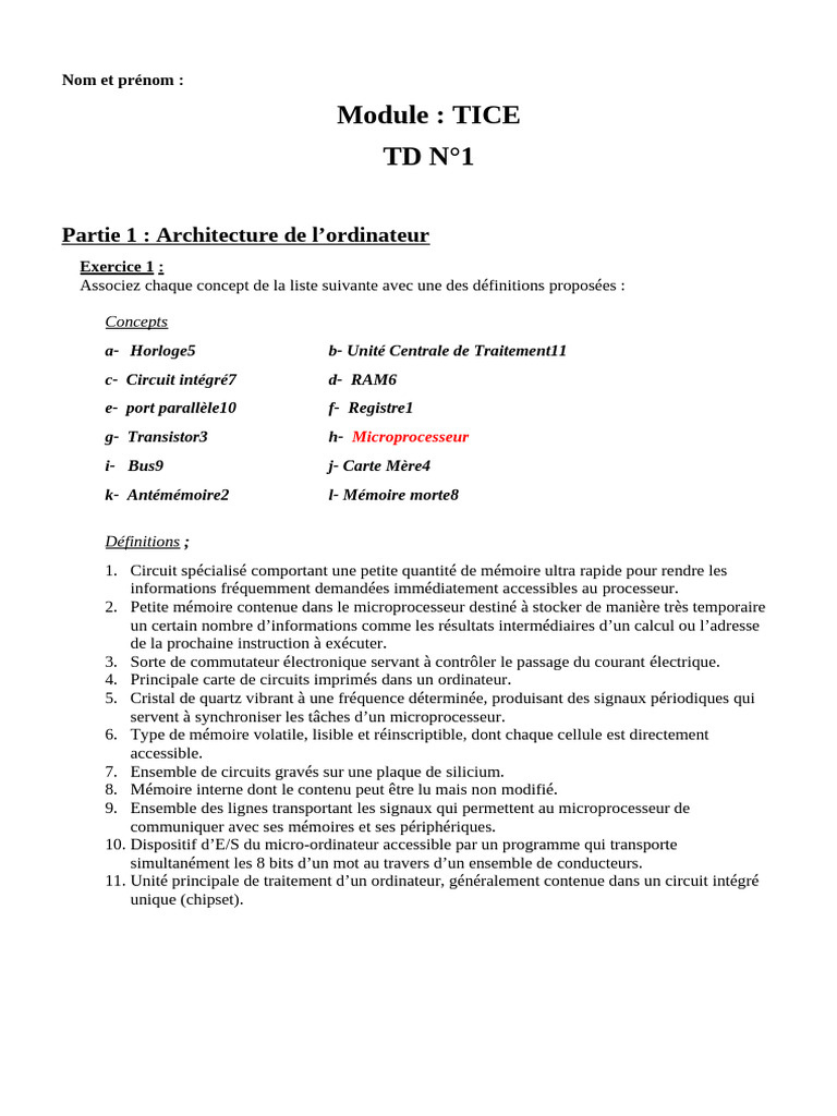 TD3 Esef | PDF