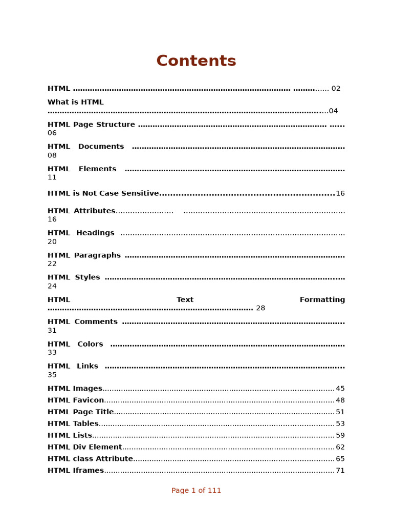 HTML E-Book | PDF