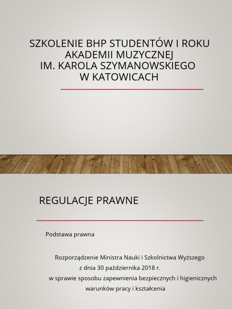 Szkolenie BHP PDF | PDF