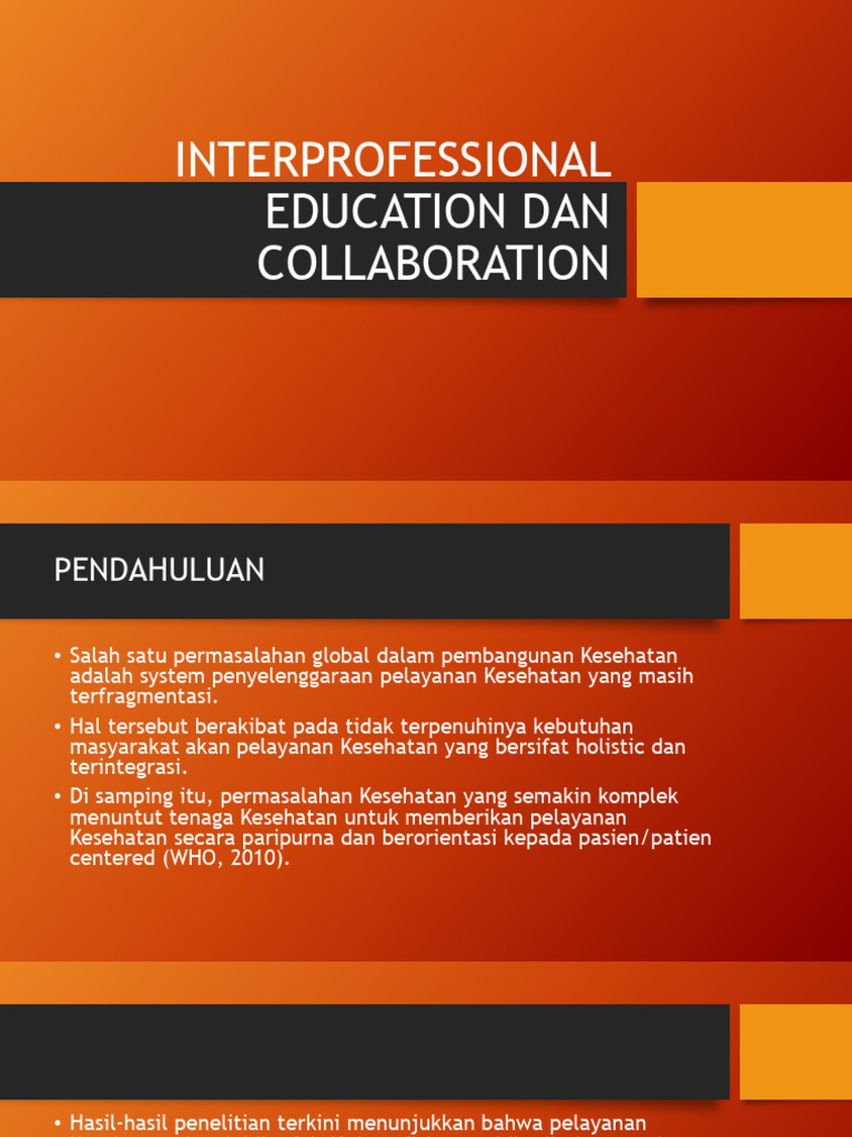 Konsep IPE Dan IPC | PDF