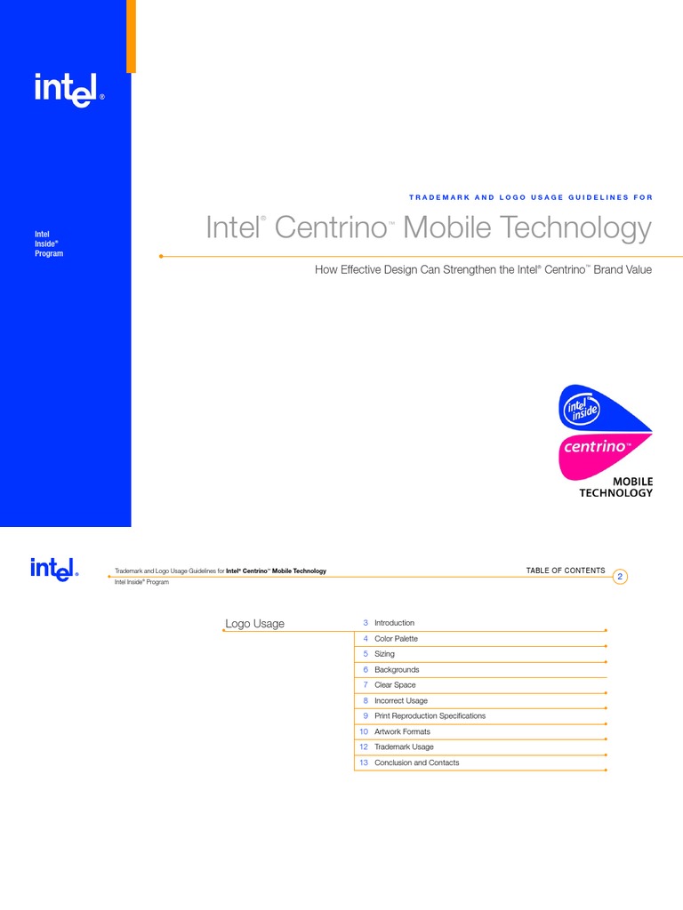 Intel Centrino | Logos | Intel