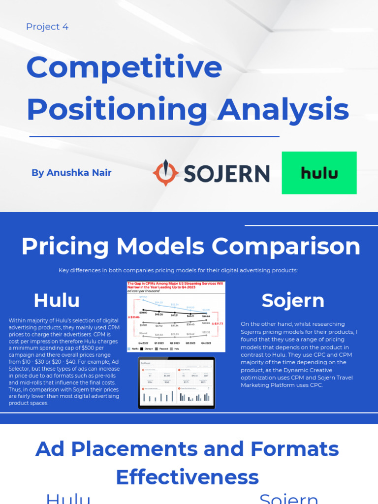 Competitive Positioning Analysis | PDF