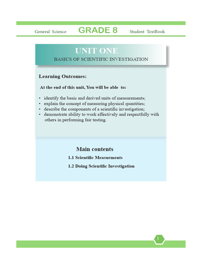 Grade 8 General Science - PDF 2 | PDF