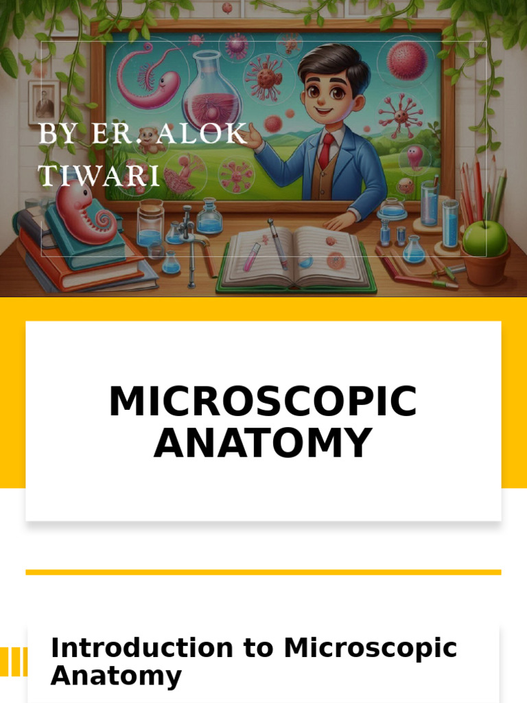 Microscopic Anatomy Essentials | PDF | Histology | Tissue (Biology)