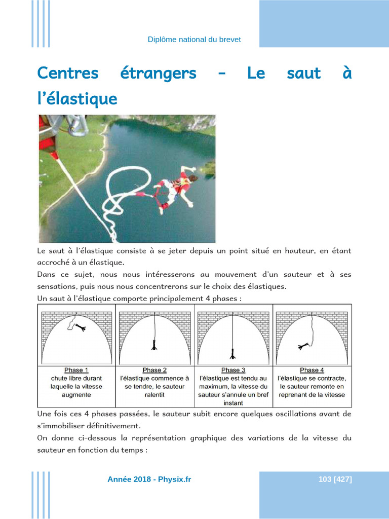Sujet 1 Mécanique | PDF