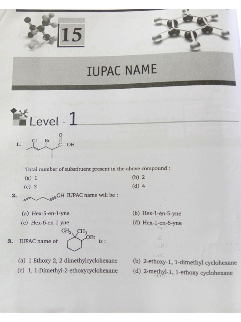 IUPAC NAMING | PDF