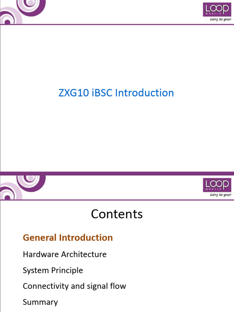 Zte BSC Hardware Presentation | PDF