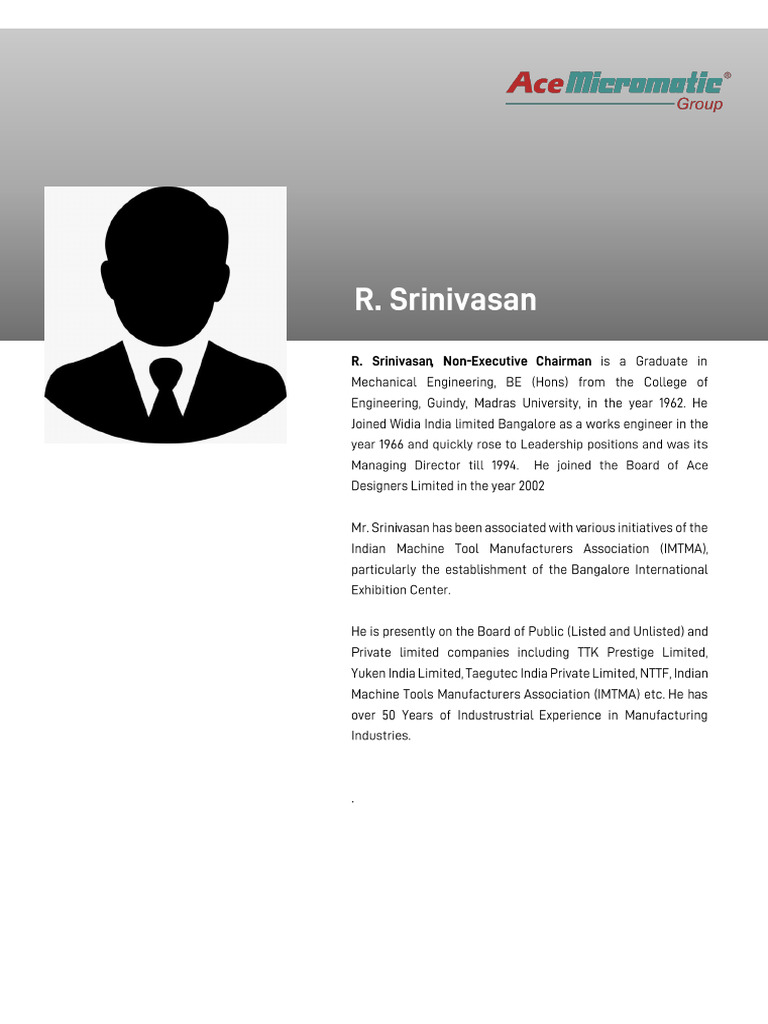 R. Srinivasan | PDF